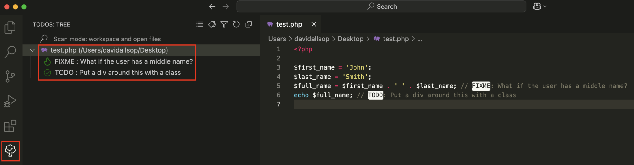 Get on Top of Code Comments With Todo Tree for VS Code - David Allsop